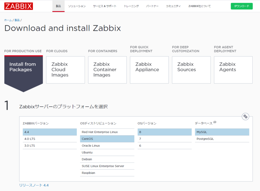 CentOS8にZabbix4.4サーバを構築してWebhookを実行してみよう！ 前編：CentOS8にZabbix4.4サーバを構築 | Nutanixの月額利用ならClara Cloud